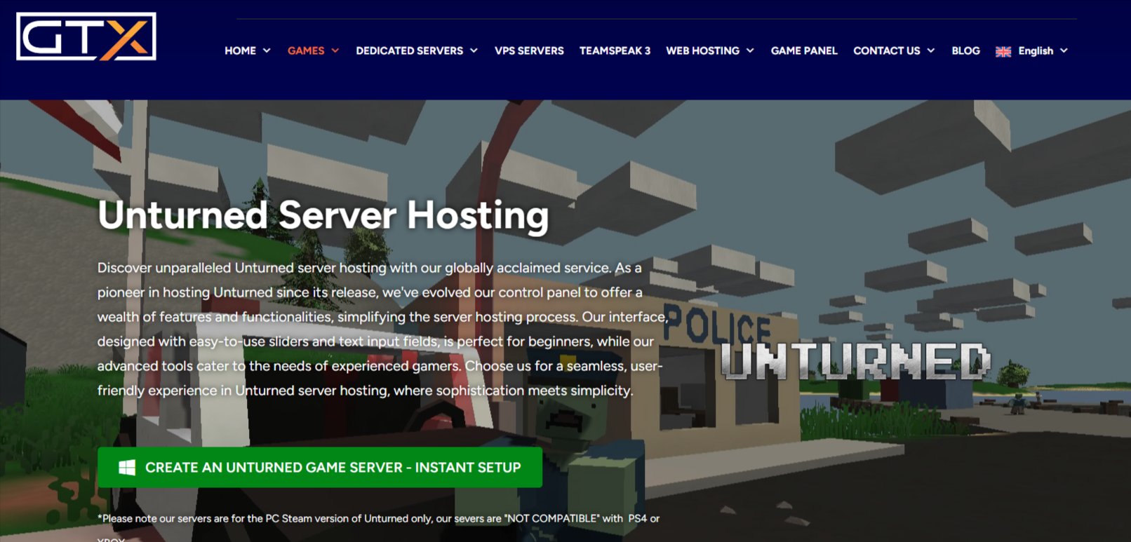 7 Best Unturned Hosting Server for Sandbox Gaming In 2024